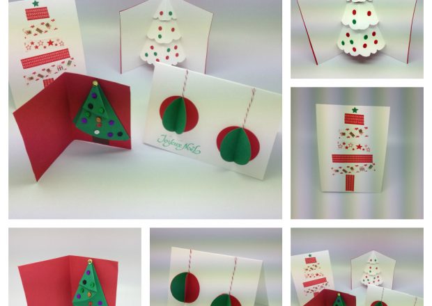 Carte de noel en 3d cadeau - Airship-paris.fr